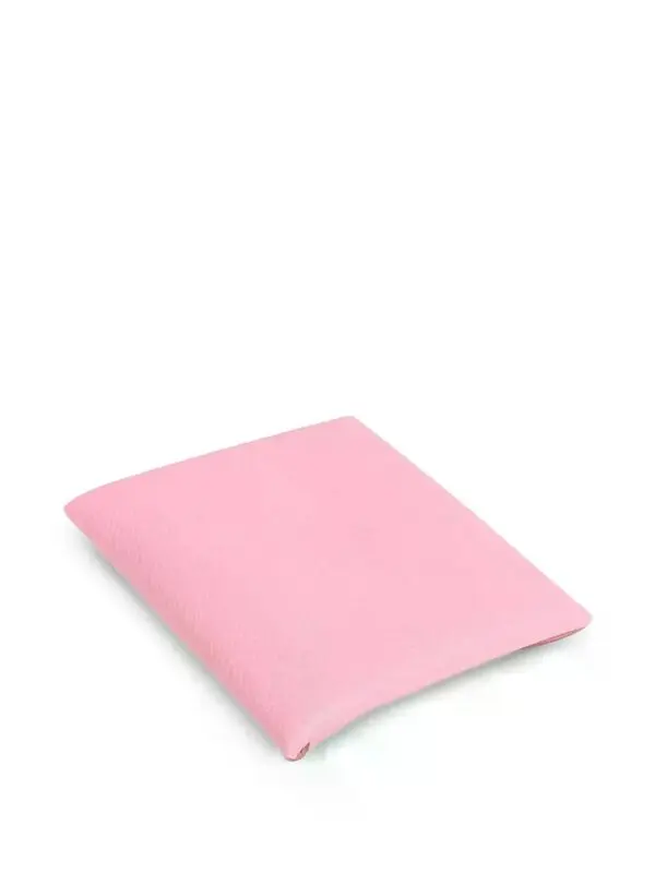 Hermès 2011 Bastia Leather Coin Wallet - Pink