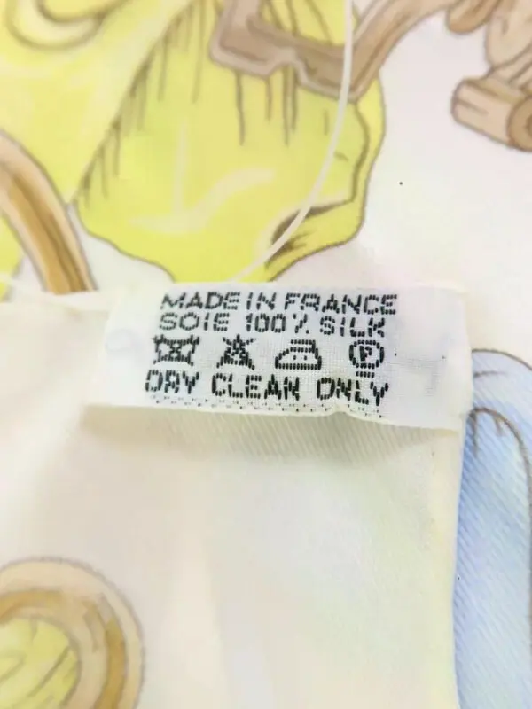 Hermès Etriers Silk Scarf