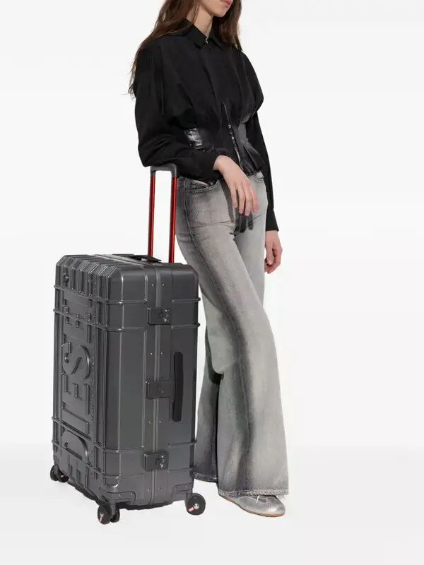DIESEL® Embossed Logo Suitcase