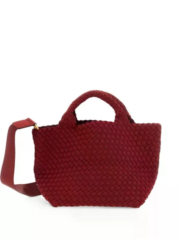 NAGHEDI St. Barths Woven Tote Bag - Red
