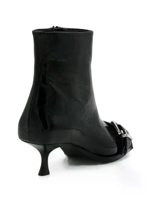 GANNI Pointed-toe Ankle Boots
