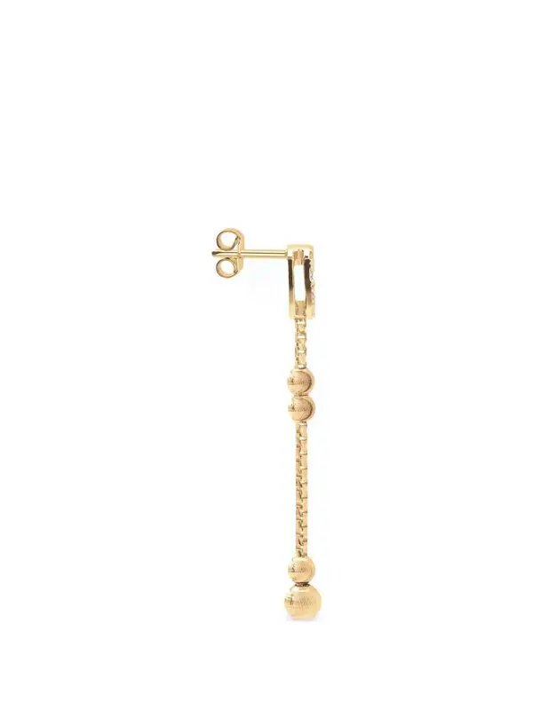 OFFICINA BERNARDI 18k Yellow Diamond Drop Earrings - Gold