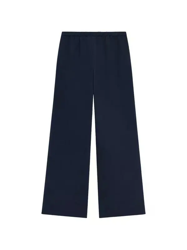Liviana Conti Nolan Elasticated-waist Palazzo Pants - Blue