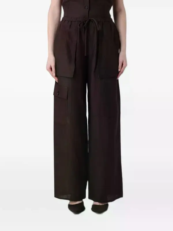 TELA Drawstring-fastening Palazzo Pants