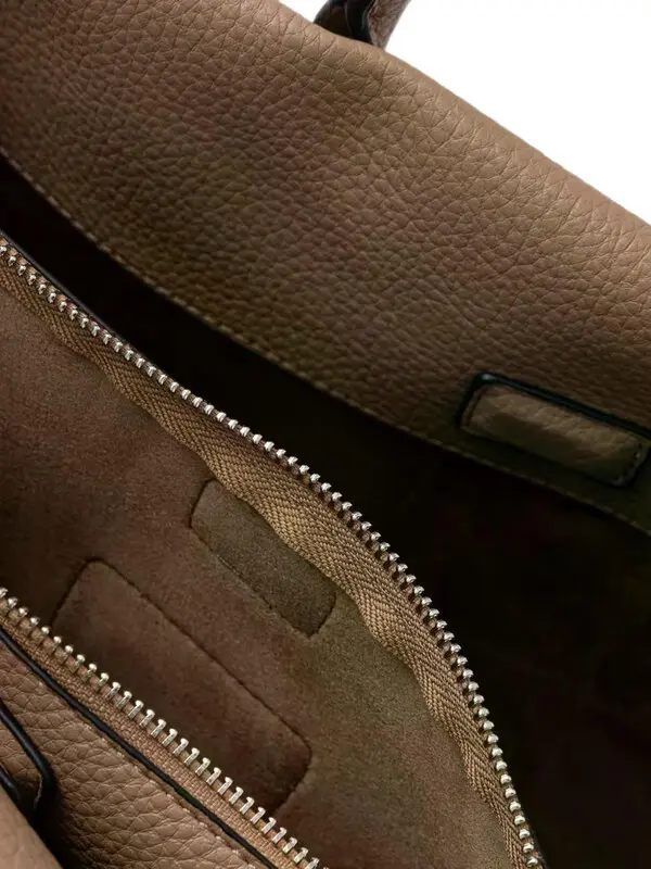 ERMANNO FIRENZE Logo Plaque Tote Bag