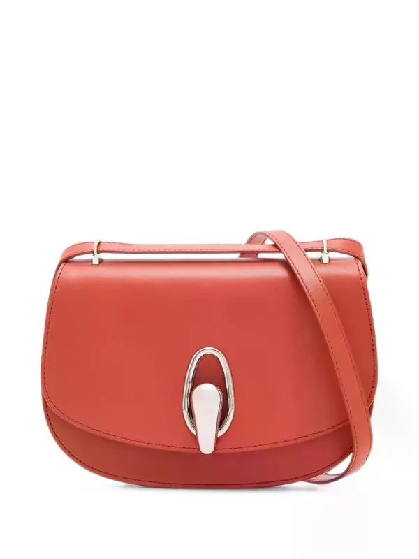 Giorgio Armani Leather Twist-lock Shoulder Bag