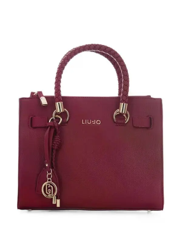 Liu Jo Logo Charm Satchel Bag - Red