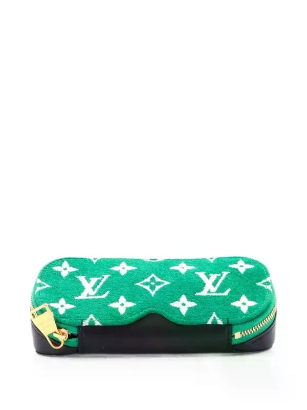 LOUIS VUITTON Monogram Jacquard Velvet Gm Pouch