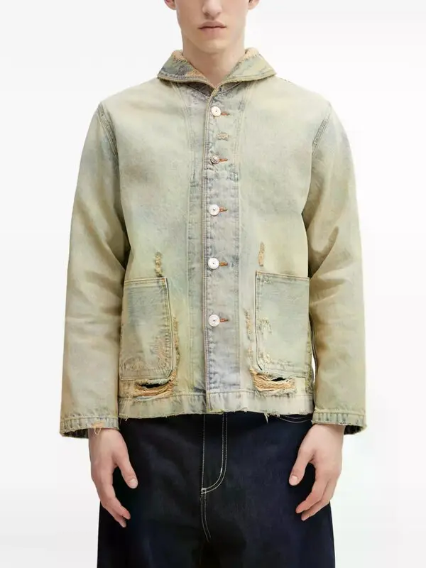 Kenzo Shawl Chore Denim Jacket