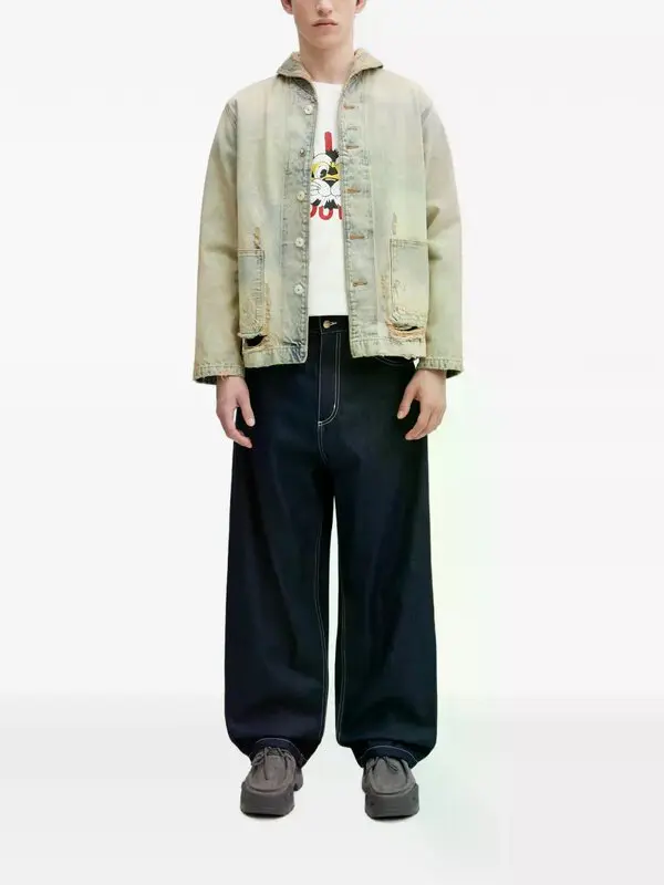 Kenzo Shawl Chore Denim Jacket