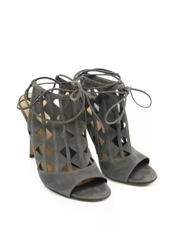GIANVITO ROSSI Maxine Cut-out Heeled Sandals
