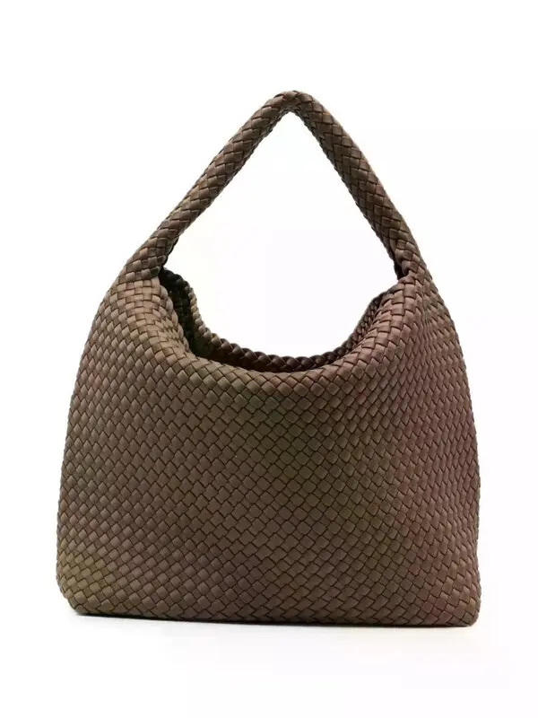 MARREA Large Woven Shoulder Bag