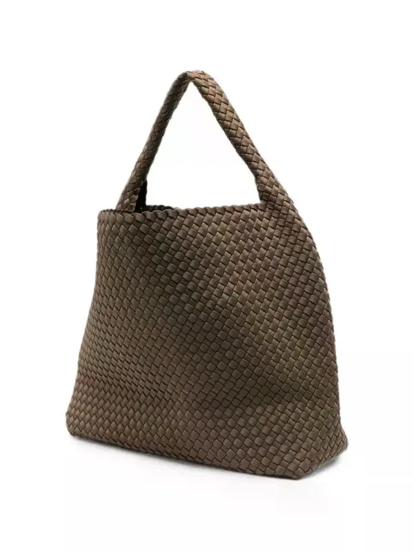 MARREA Large Woven Shoulder Bag
