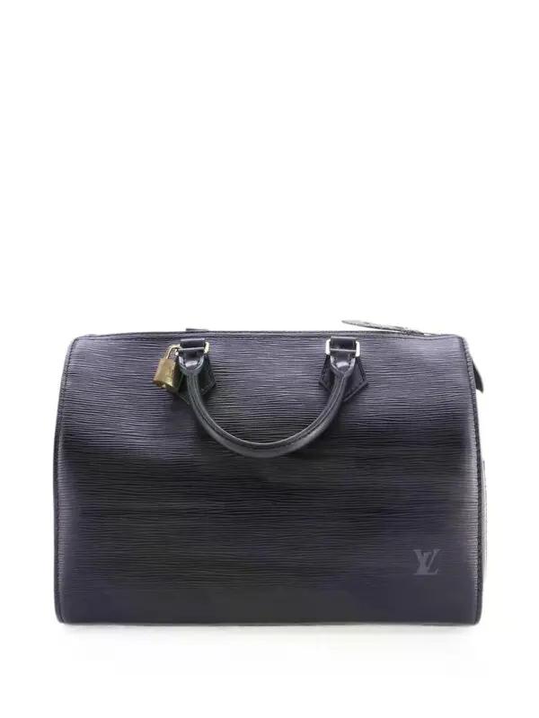LOUIS VUITTON Speedy Epi Leather Satchel