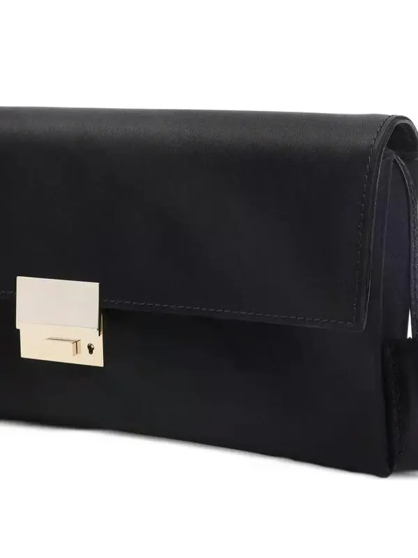 TOM FORD Lock-fastening Clutch Bag - Black