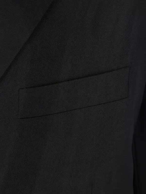 Loewe Single-breasted Wool Jacket