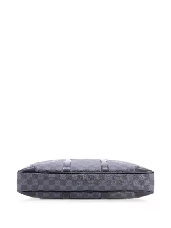 LOUIS VUITTON Porte-documents Voyage Briefcase Damier Graphite Business Bag