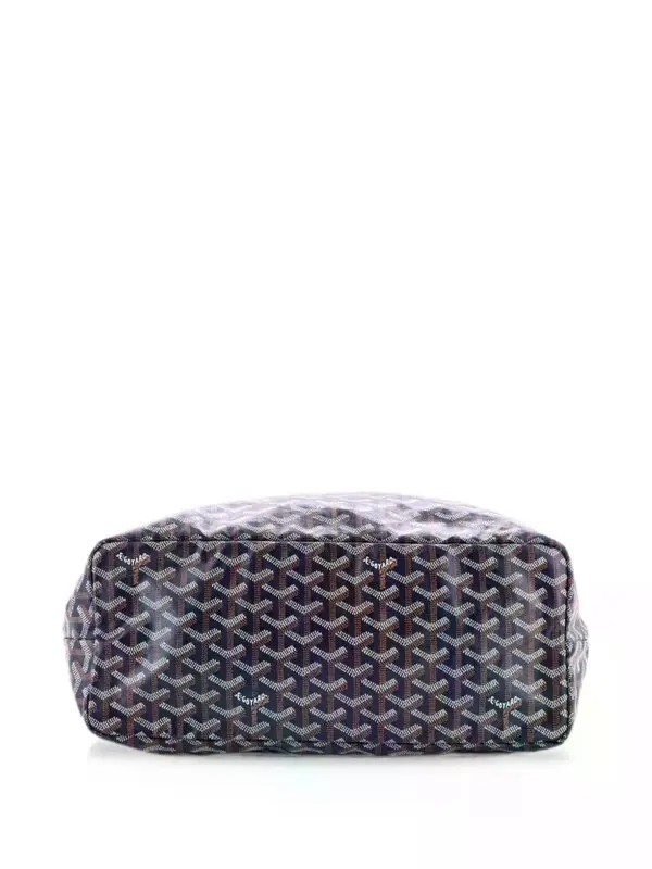 Goyard Saint Louis Pm Coated Canvas Tote Bag - Blue