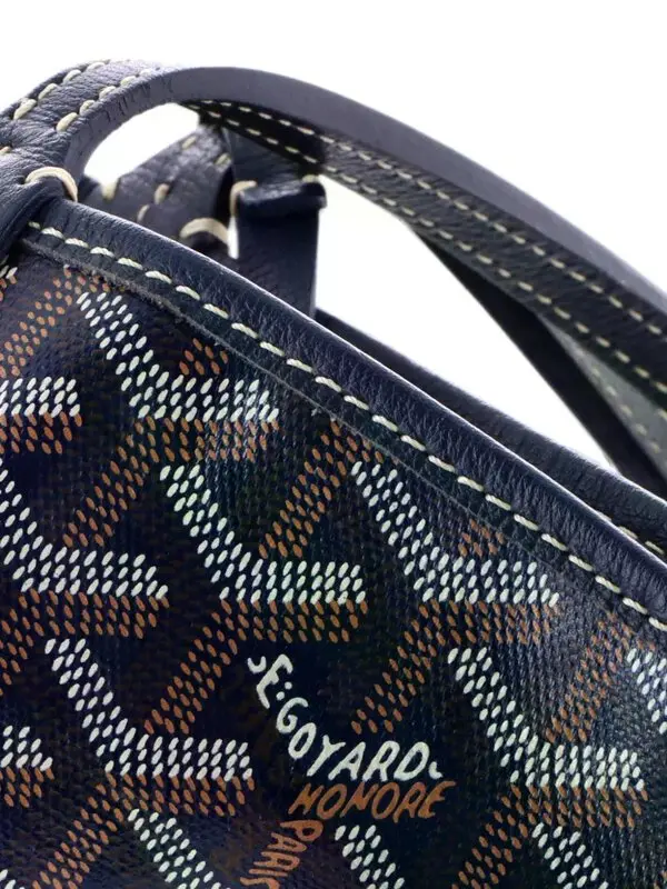 Goyard Saint Louis Pm Coated Canvas Tote Bag