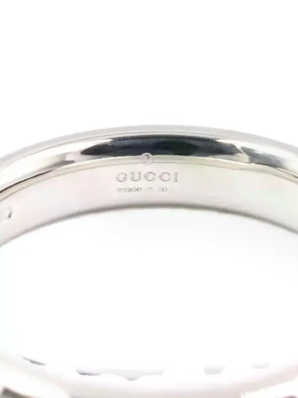 Gucci Diamantissima Diamond Ring In 18k White Gold