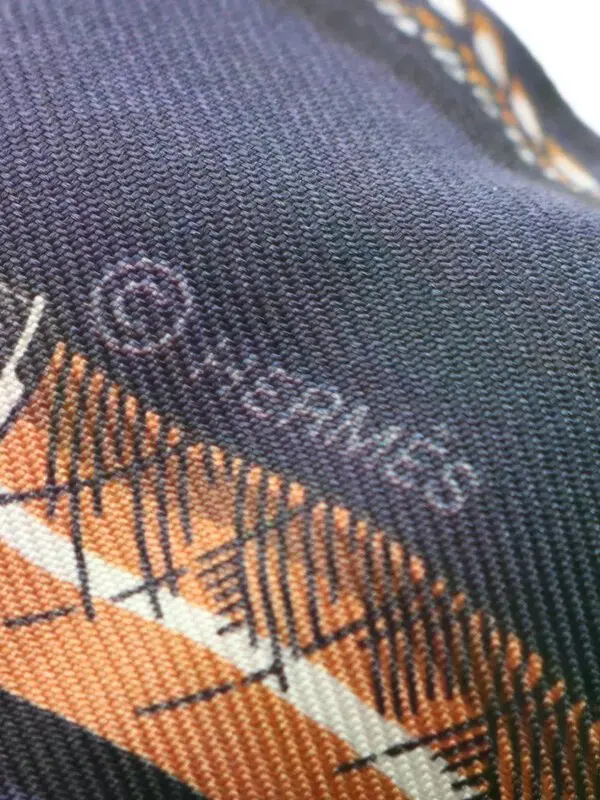 Hermès 2020s Cavalcades Twilly Scarf