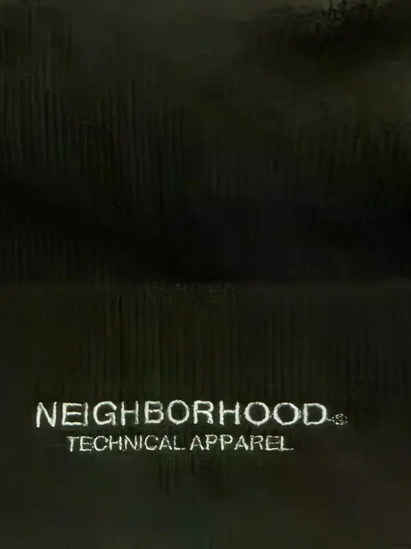 NEIGHBORHOOD Logo Embroidered Beanie Hat