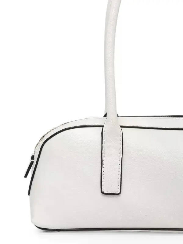 Guess Isobel Tote Bag With Heart Charm - White