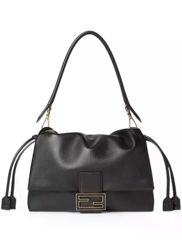 Fendi Medium Mamma Baguette Shoulder Bag - Black