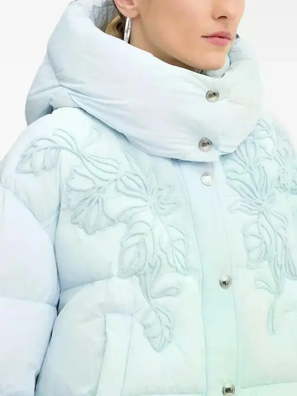 ERMANNO FIRENZE Embroidered Puffer Jacket