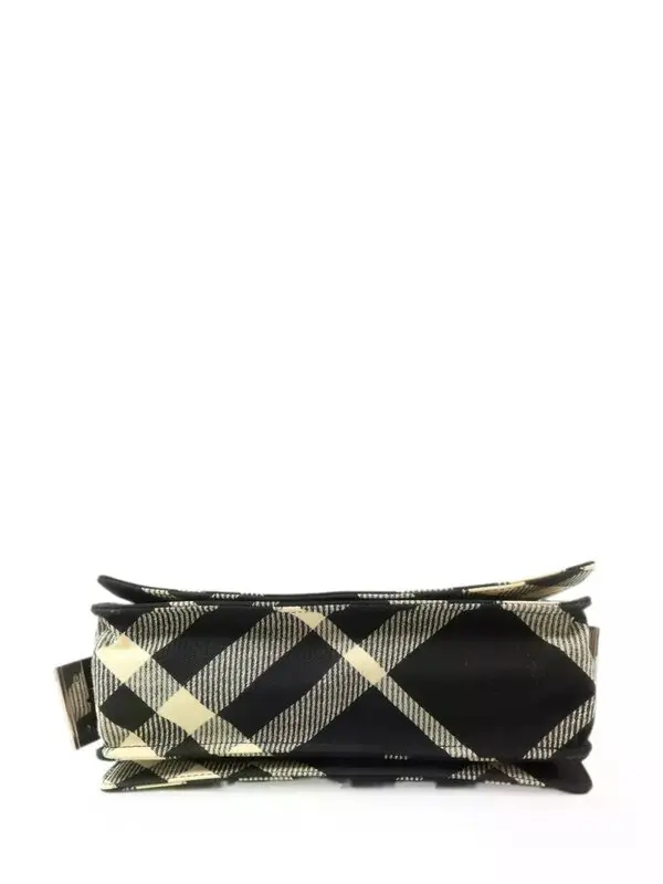 Burberry Plaid Pattern Crossbody Bag