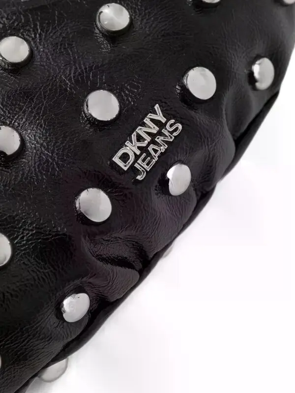 Dkny Katya Stud-embellished Crescent Tote Bag