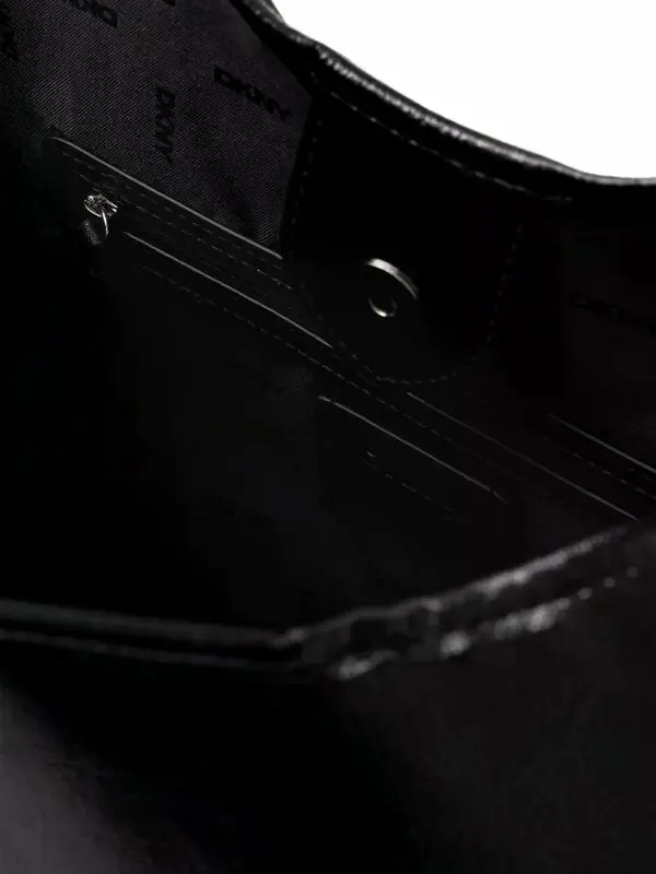 Dkny Mari Heart-charm Grained Tote Bag