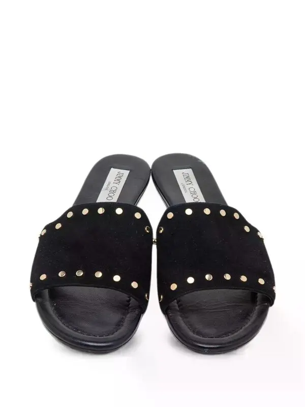 JIMMY CHOO Nanda Flat Sandals