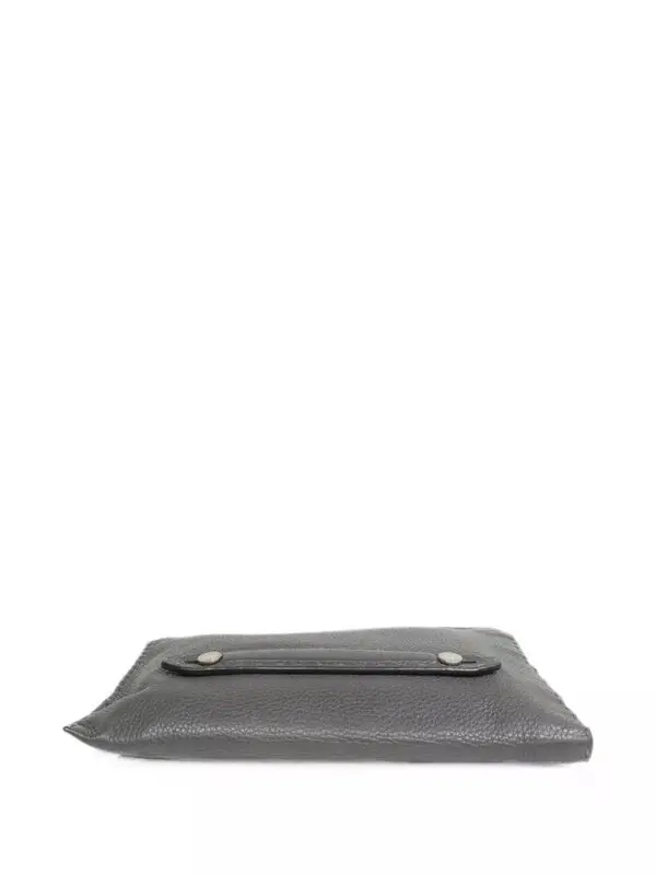 Fendi Selleria Leather Clutch Bag