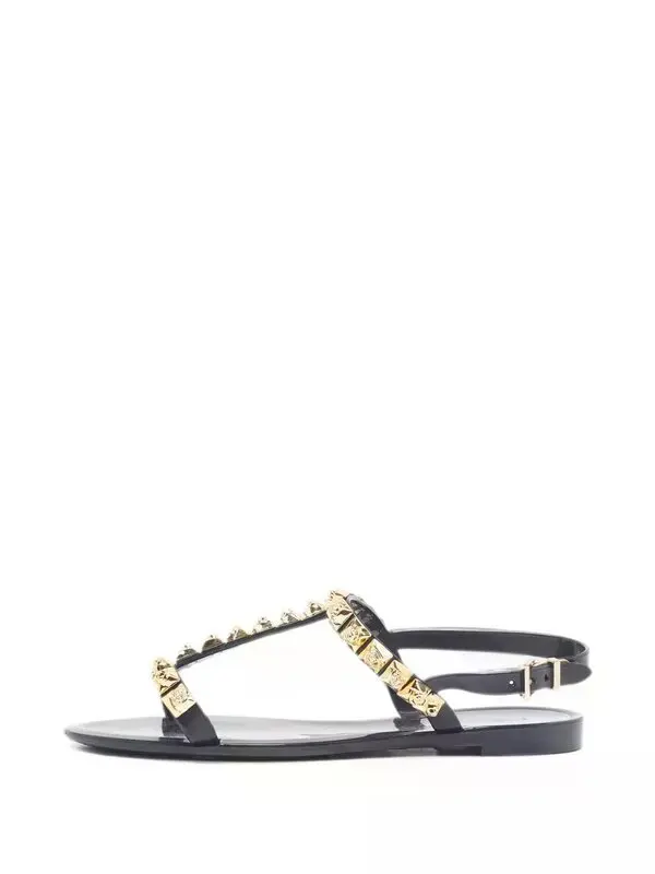 STUART WEITZMAN Thong Sandals - Black