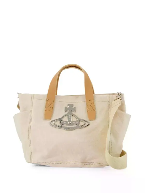 VIVIENNE WESTWOOD Henry Tote Bag - Neutrals