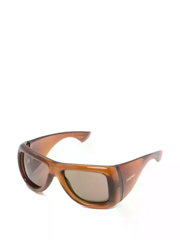 Saint Laurent Howl Rectangle-frame Sunglasses