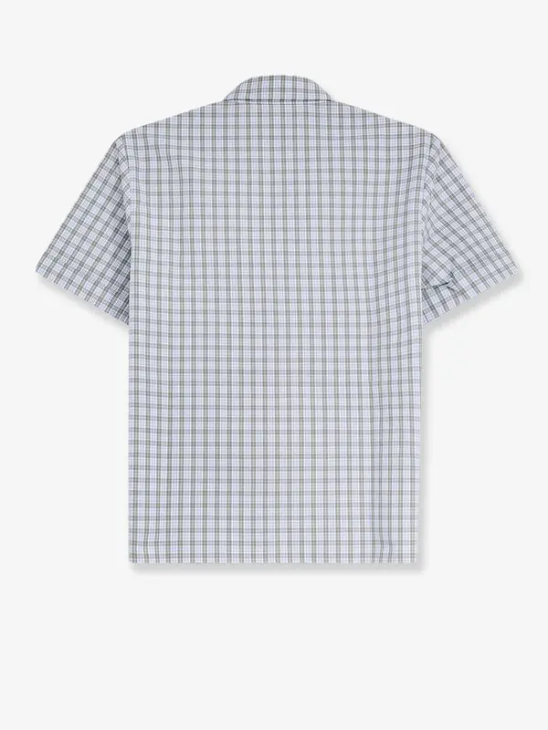 Miu Miu Madras Cotton Shirt - Green