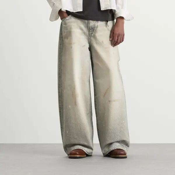WON HUNDRED Lyon Printed Denim Jeans