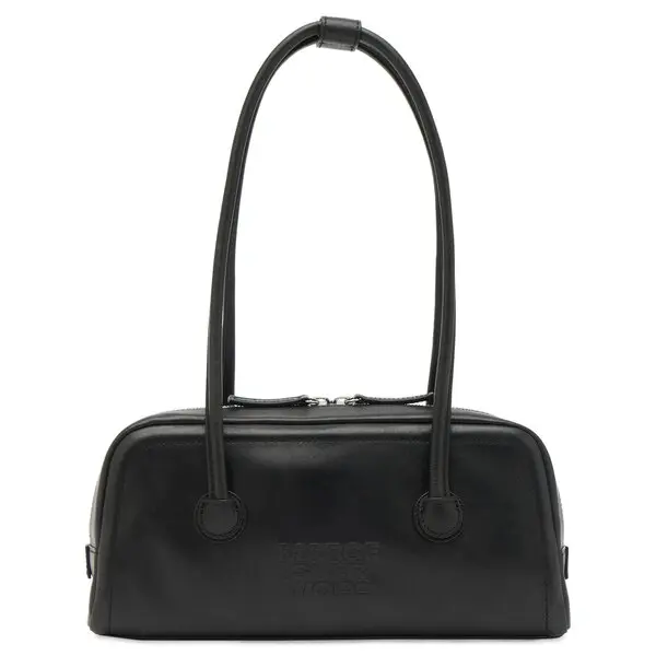 MARGESHERWOOD Soft Boston Ew Bag - Black Pull-up