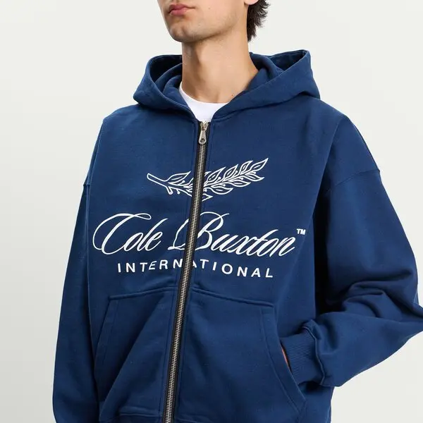 COLE BUXTON International Zipped Hoodie
