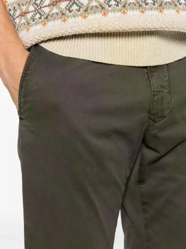 Incotex Tapered-leg Trousers - Brown