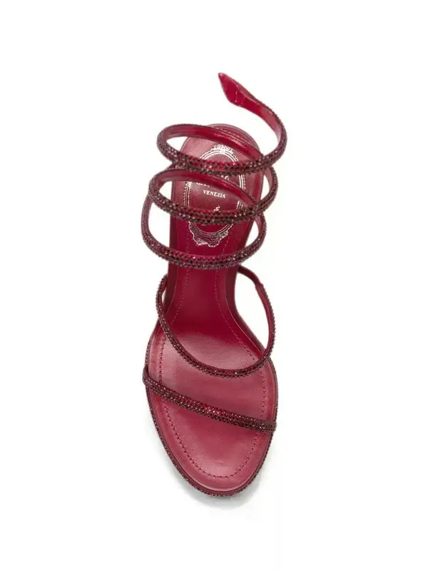 Rene Caovilla Cleo Crystal-embellished Sandals