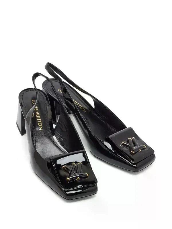 LOUIS VUITTON Patent Leather Heeled Pumps