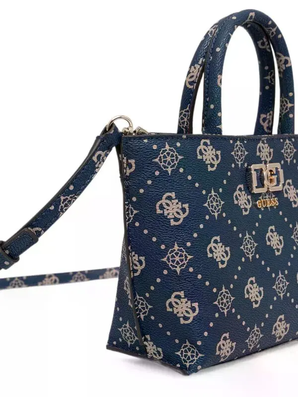 Guess Monogram Print Tote Bag