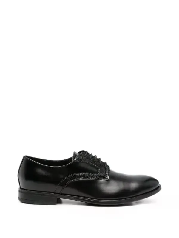 CARLO PIGNATELLI Panelled Lace-up Loafers