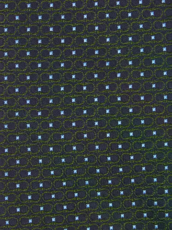 FERRAGAMO Double Gancini Silk Jacquard Tie