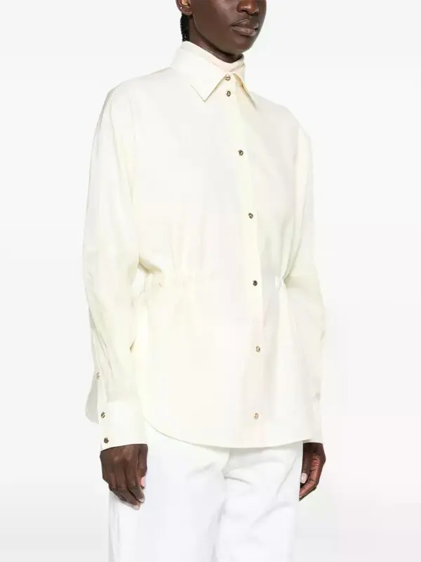 Moncler Long-sleeve Shirt With Logo Patch