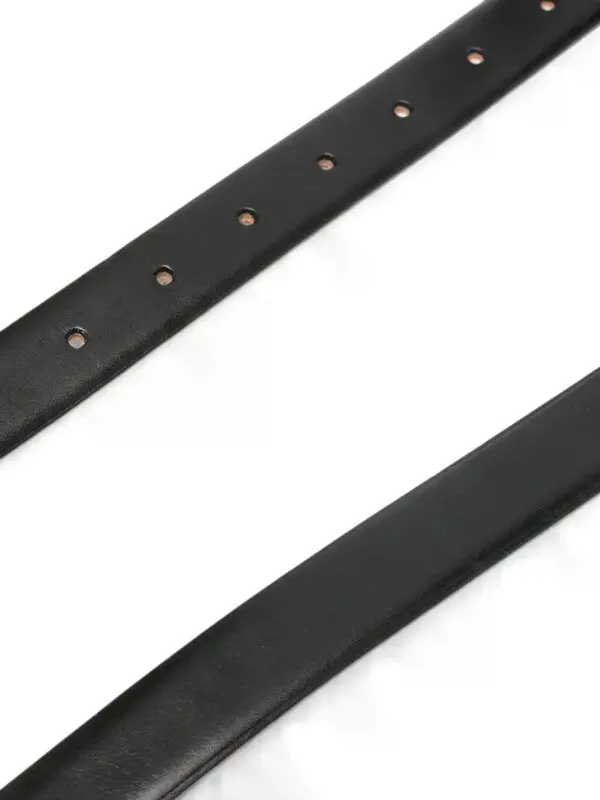 DEHANCHE Hollyhock Mix Buckle Belt - Black