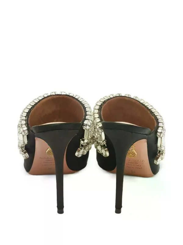 AQUAZZURA Palace Heeled Mules